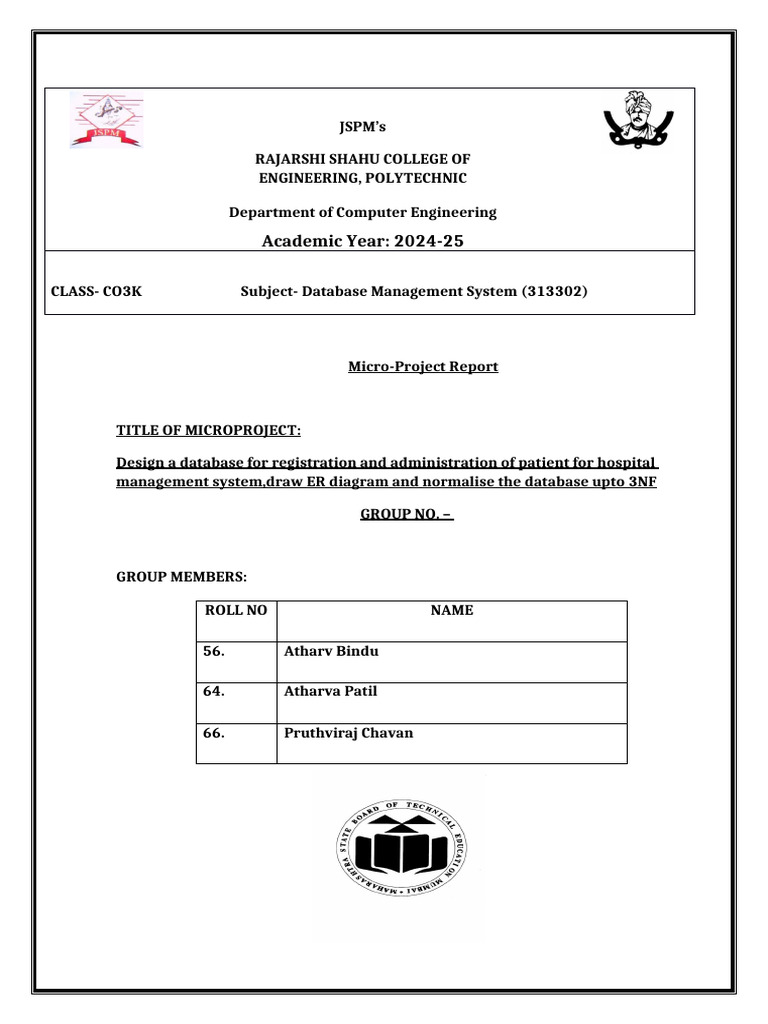 DMS Microproject Report | PDF