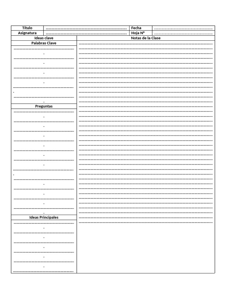 Método Cornell | PDF | Informática