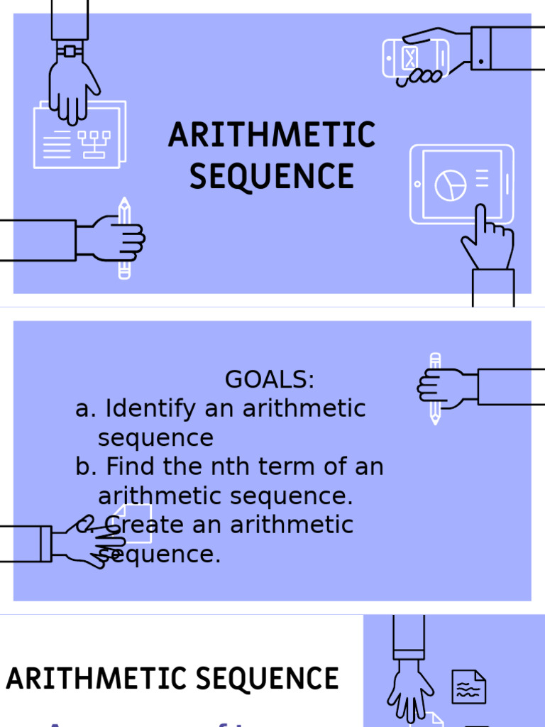 Arithmetic Sequence (NTH Mean Sum) | PDF