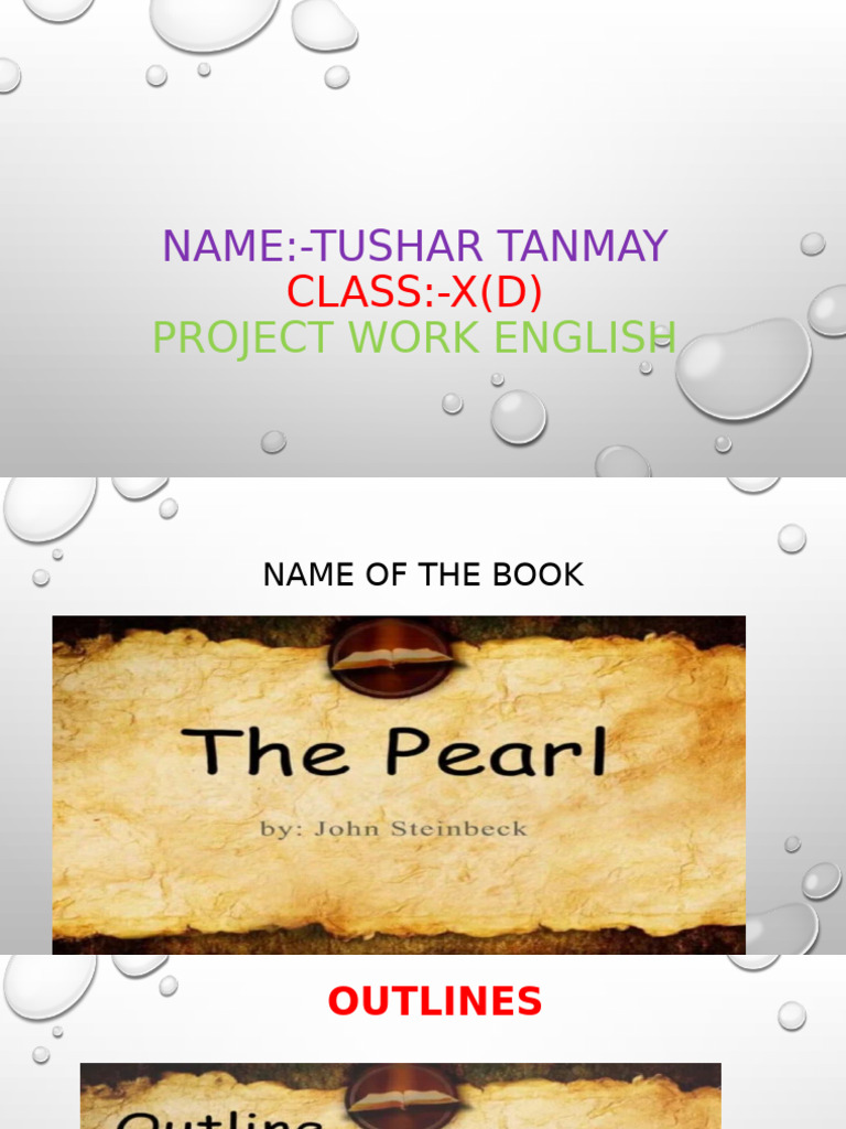 Tushar Tanmay, X (D) English Work | PDF