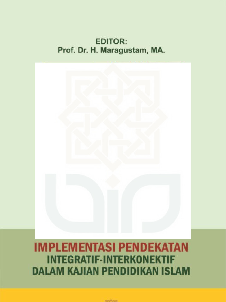 M Amin Abdullah, DKK - Implementasi Pendekatan Integratif-Interkonektif | PDF