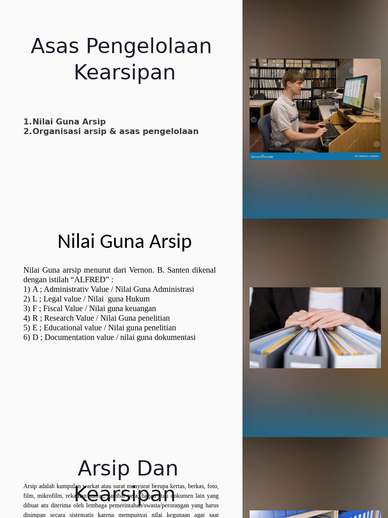 Organisasi arsip | PDF