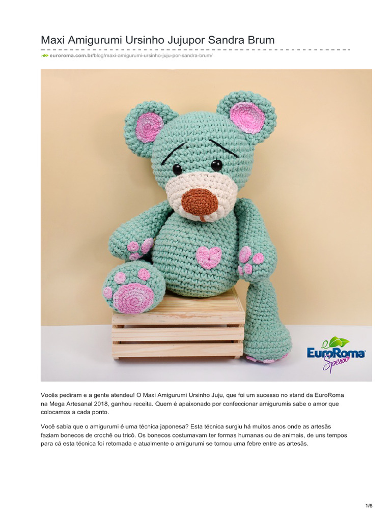 Ursinho Jujupor Sandra Brum | PDF