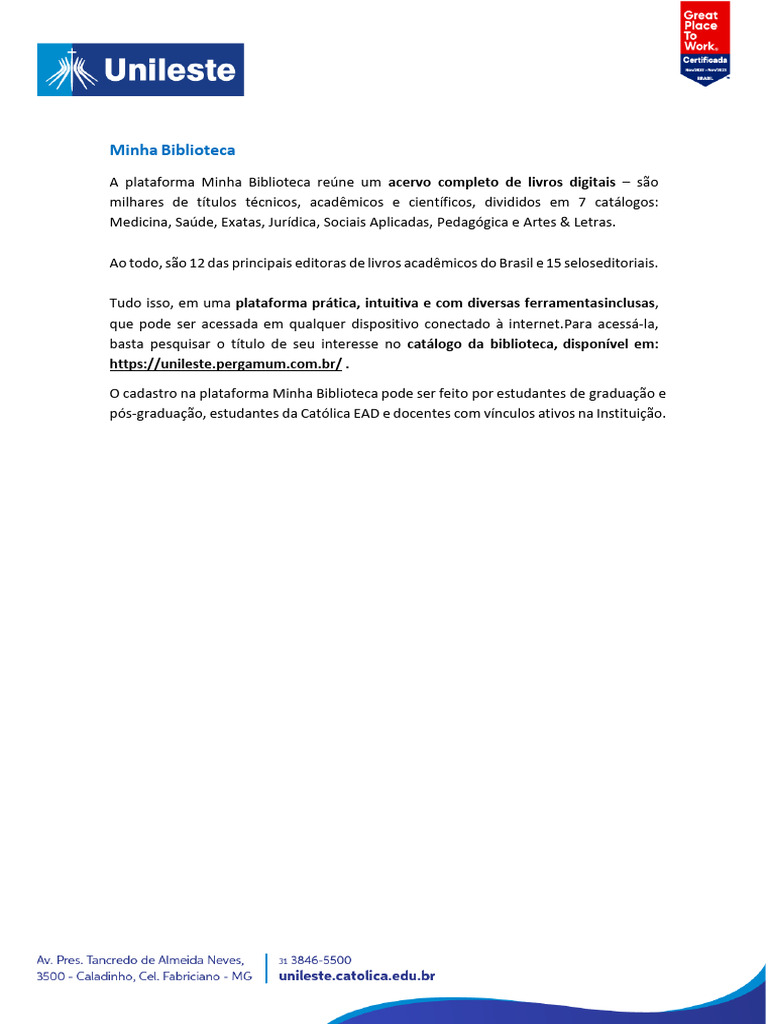 MINHA-BIBLIOTECA-TUTORIAL | PDF