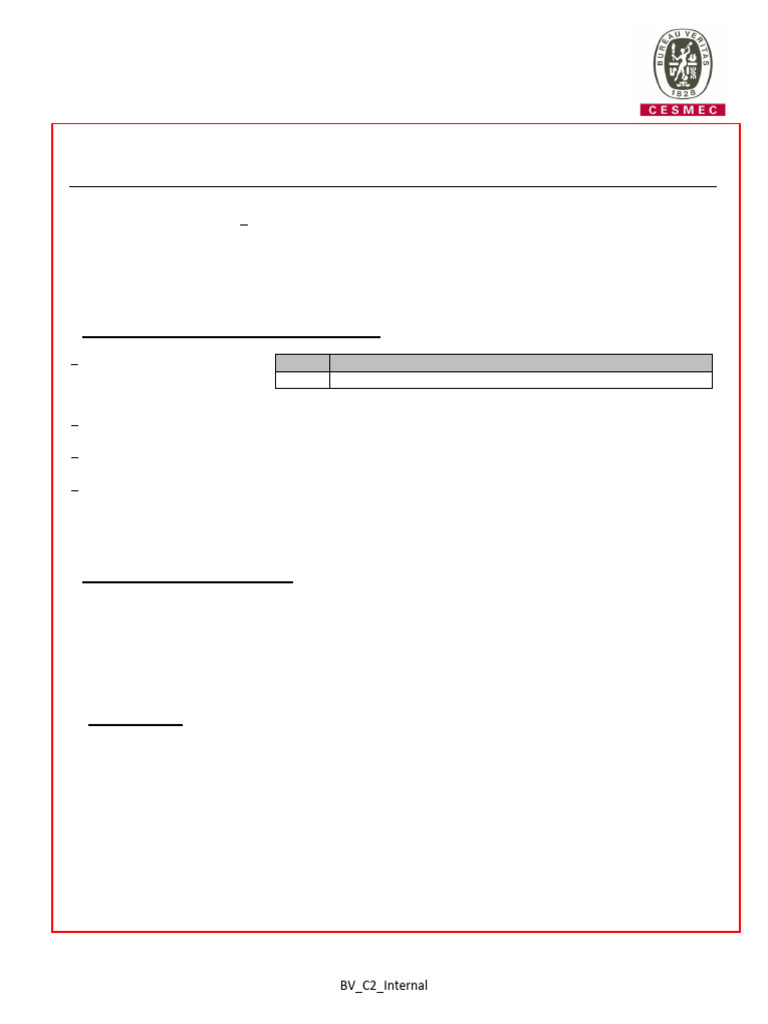 Certificado CESMEC Bota CABASEN | PDF
