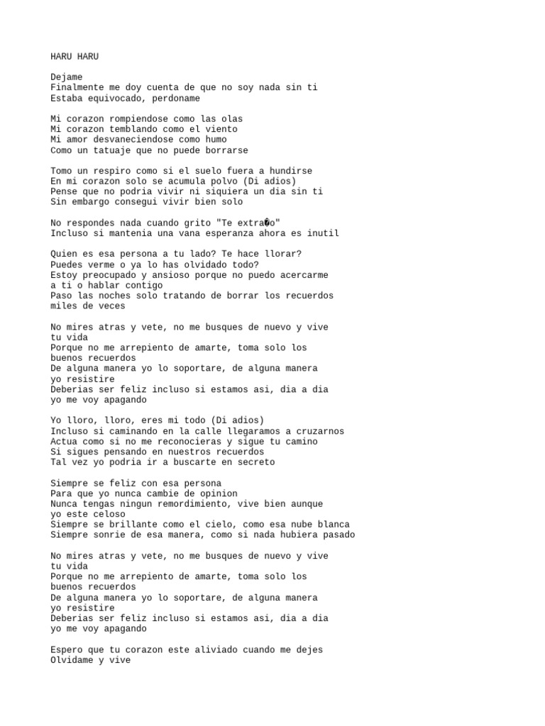 Haru Haru | PDF