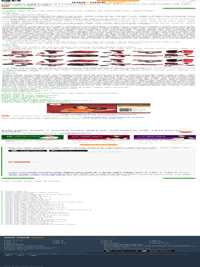 Gi Ivbtng V N 8 Luy NT P Acácy Ut T S Và Miêu T Vào Bài V N NGH Lu N | PDF