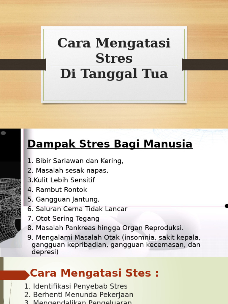 Cara Mengatasi Stres | PDF