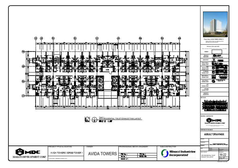 Avida Towers Verge-Tower 1 | PDF