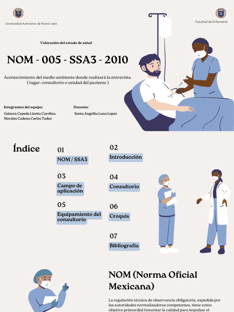 EXPOSICIÓN NOM - 005 - SSA3 - 2010 | PDF