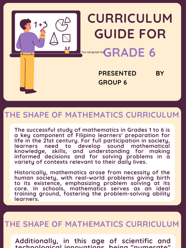 Grade-6-MATHEMATICS-CURRICULUM 20241004 100637 0000 | PDF
