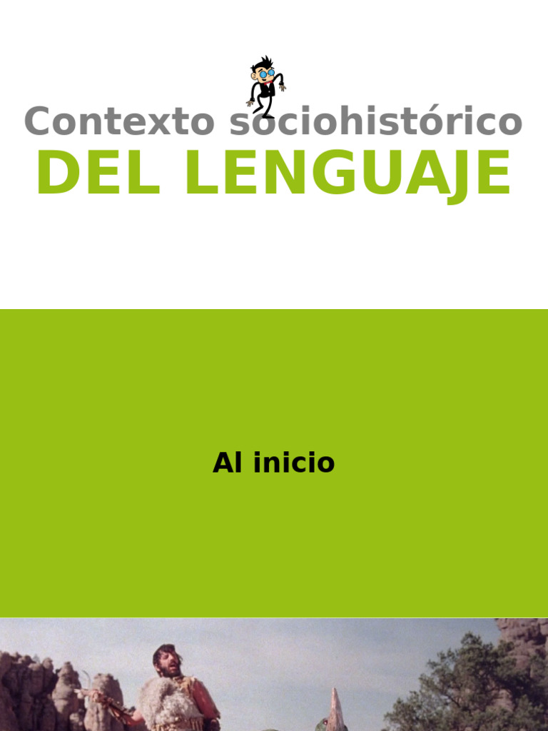 Contexto Sociohistórico Del Lenguaje | PDF
