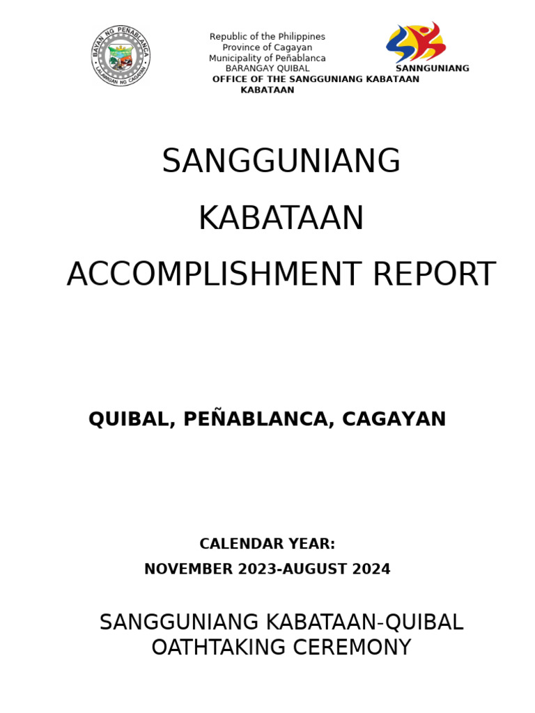 SK OFFICIALS_ACCOMPLISHMENT REPORT 2 | PDF SK OFFICIALS_ACCOMPLISHMENT REPORT 2 | PDF