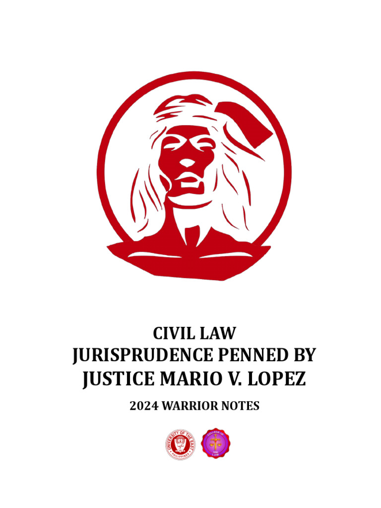 2024 Civil Law Compiled Jurisprudence J.MVL | PDF