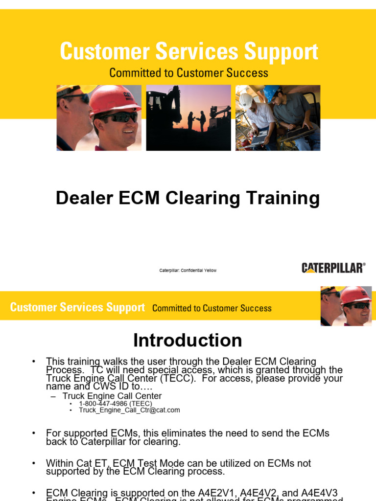 Dealer ECM Clearing Training_Production | PDF