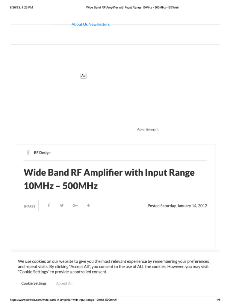 EEWeb RF Design | PDF