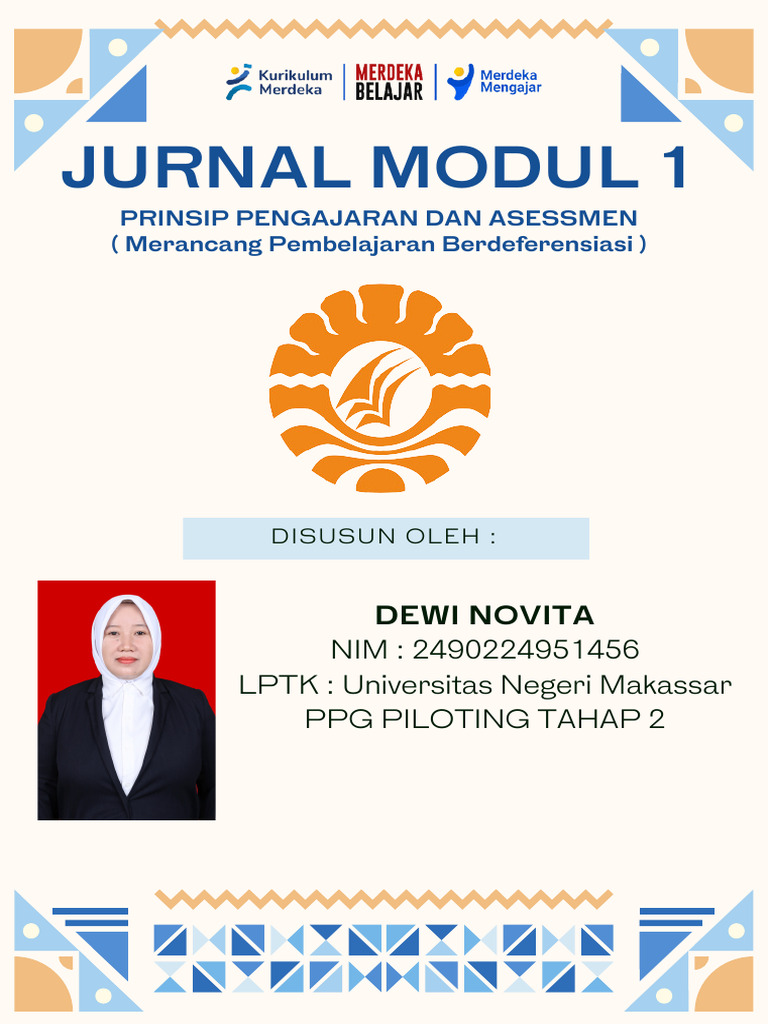 Jurnal Modul 1 Pembelajaran Berdeferensiasi | PDF