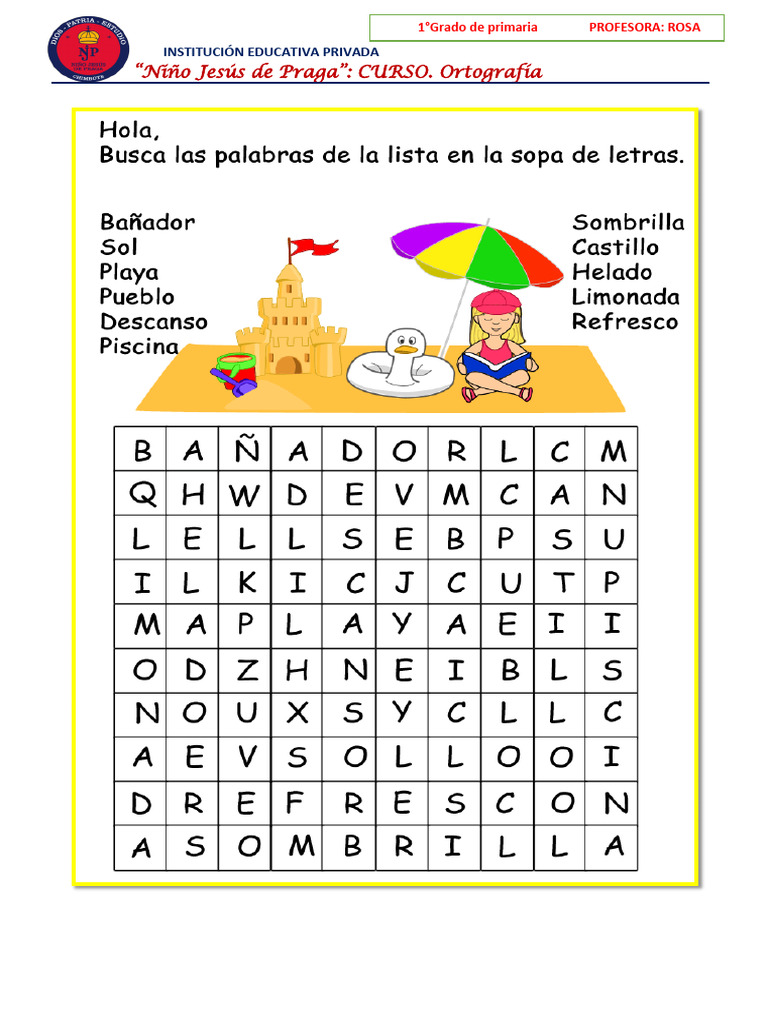 Practica de Ortografia | PDF