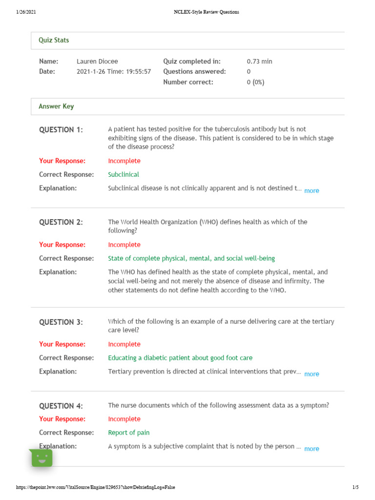 Chapter 1 Review Questions | PDF