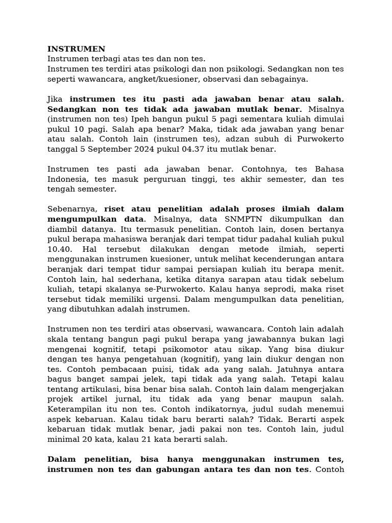 Catatan Metopen - 2 | PDF