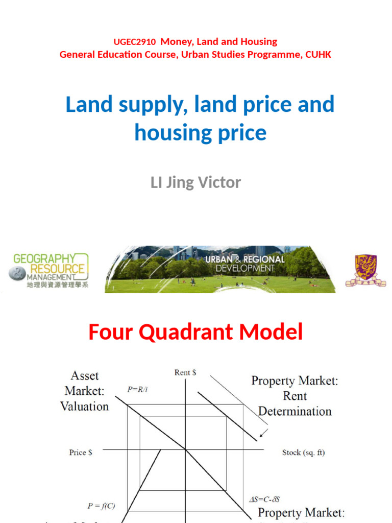 Land Supply, Land Price and Housing Price | PDF