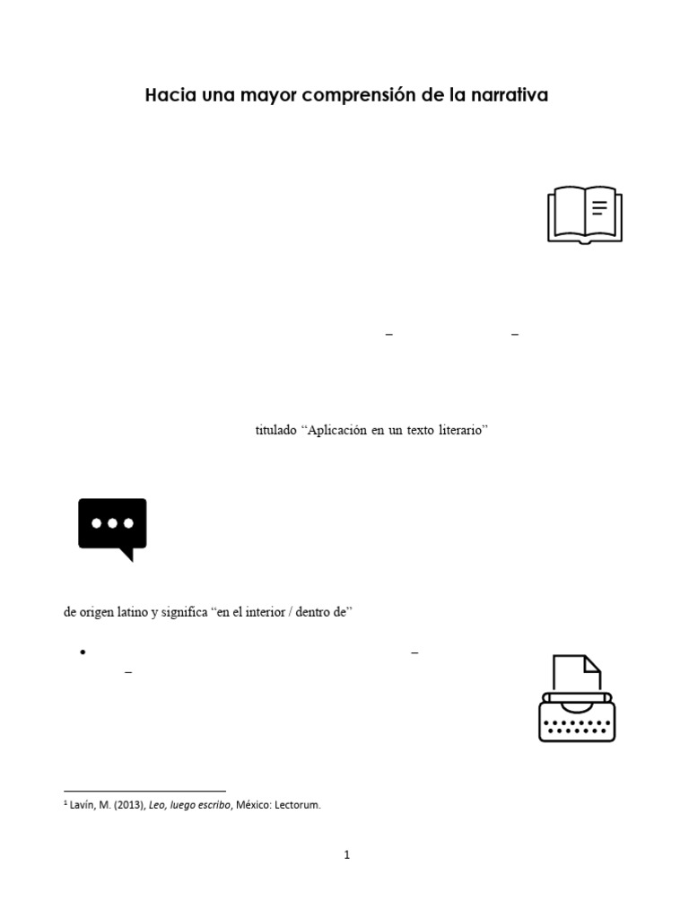 Analizar-Comentar NARRATIVA-LyC3 (v.3 - 2024) | PDF