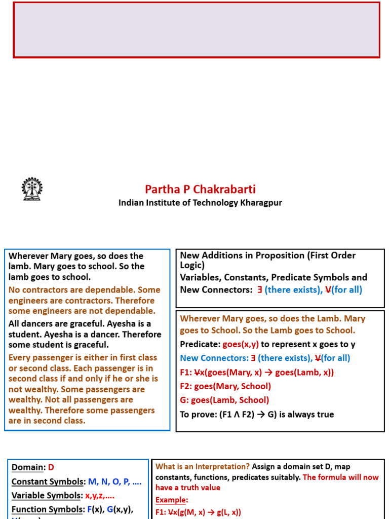 Predicate Logic 3 | PDF