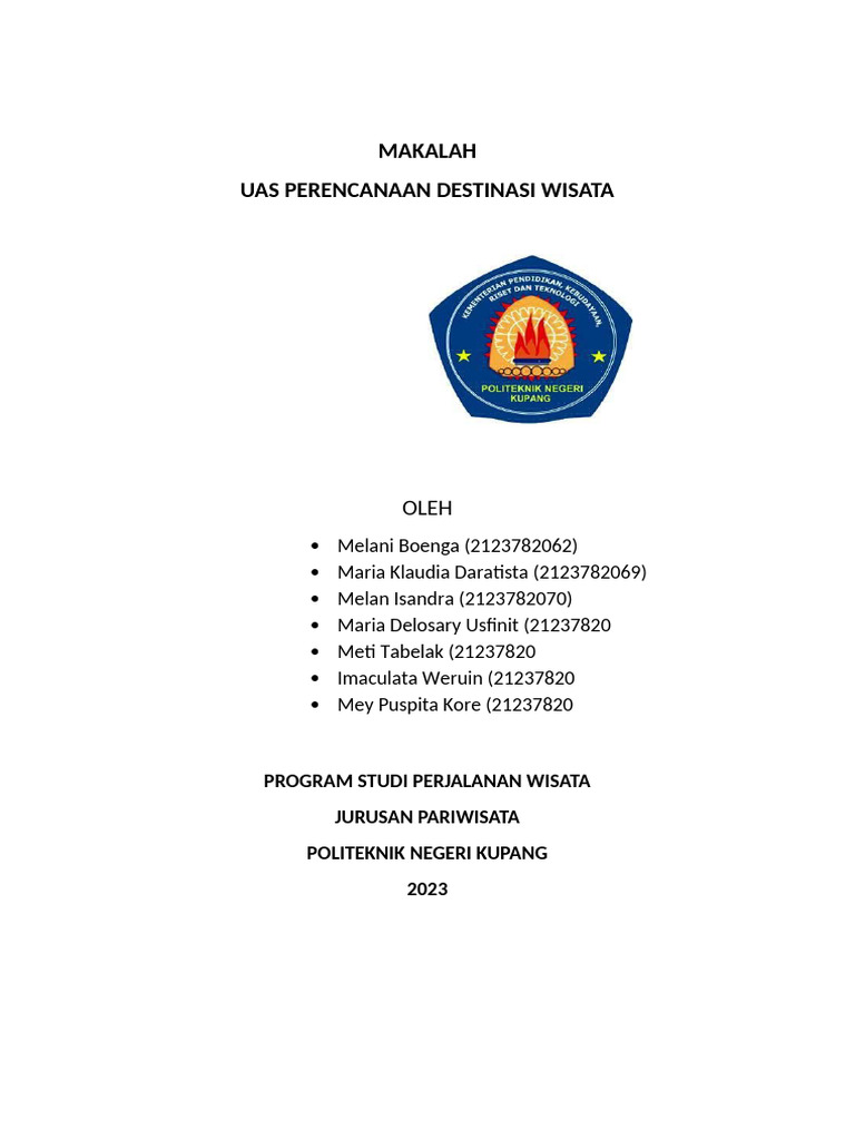 Makalah Uas PDW | PDF