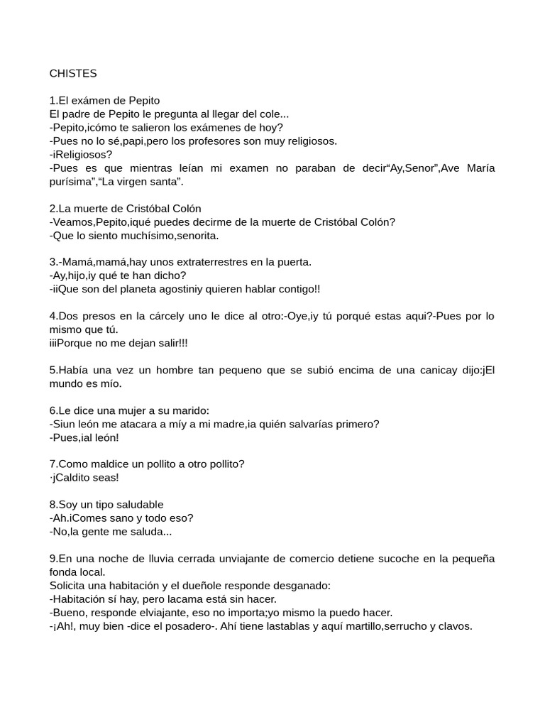 Chistes 2 Pdf