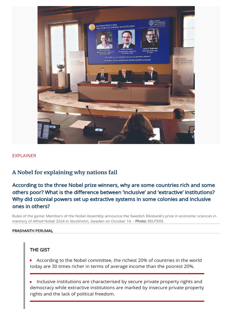 Why Nations Fail | PDF