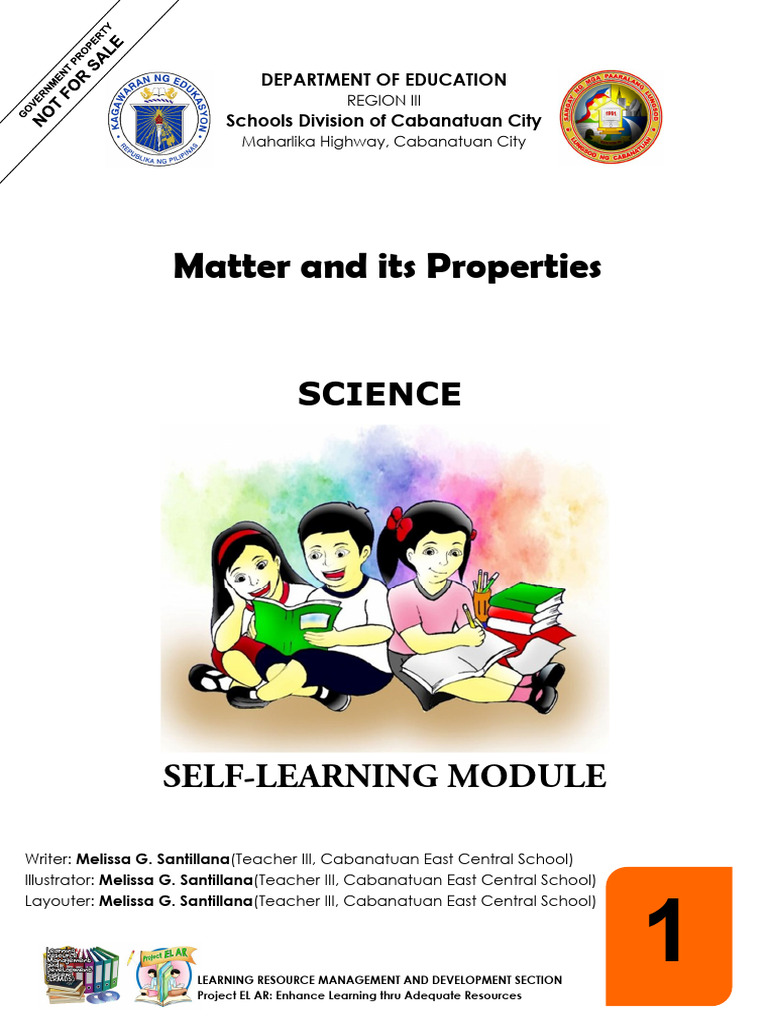 Science G1 Q1 W1-2 M1 | PDF