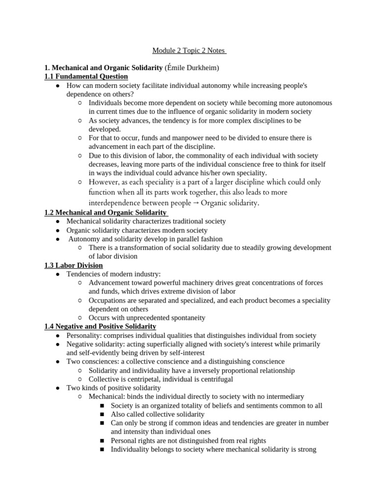 Module 2 Topic 2 Notes (a) | PDF