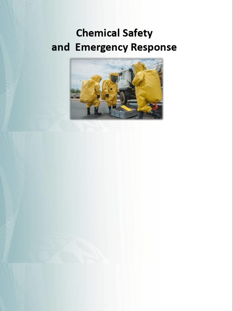Chemical Safety | PDF