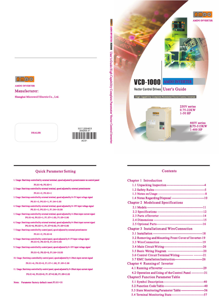 VCD 1000 | PDF