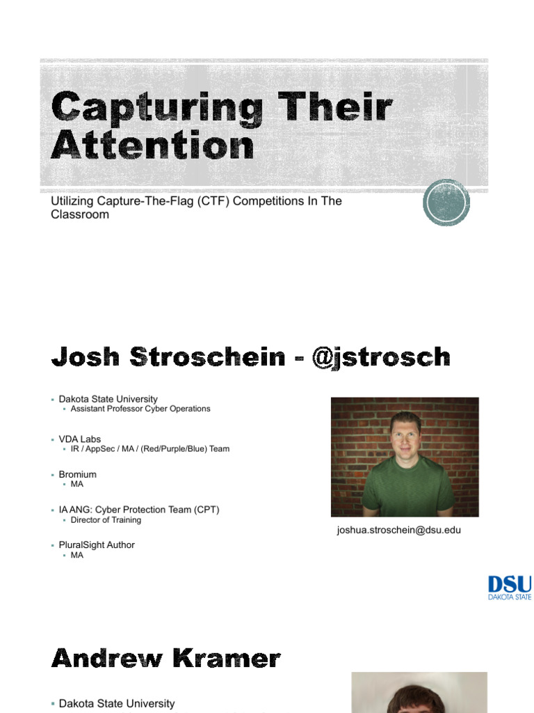 Capturing Their Attention | PDF