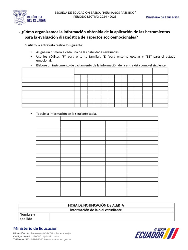 Tabulación 2023-2024 - 7mo | PDF | Crecimiento personal y profesional