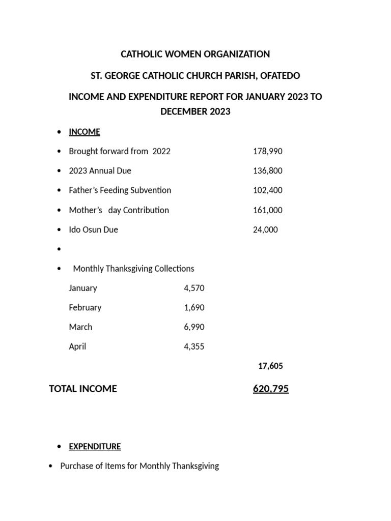 CWO 2023 finacial Report | PDF