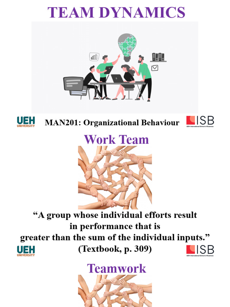 Session 8 - Team Dynamics | PDF