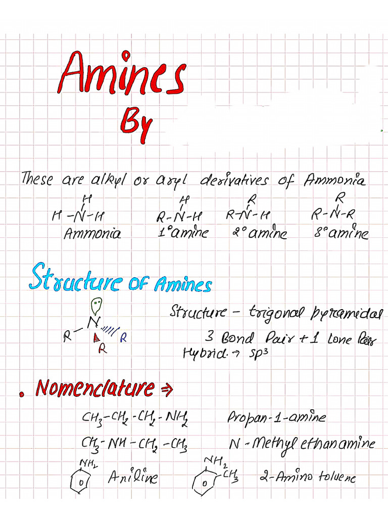 Amines | PDF