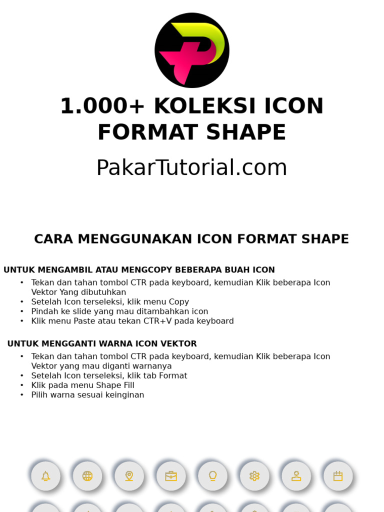 Bonus 4_ 2500 Icon Format Shapes (1) | PDF