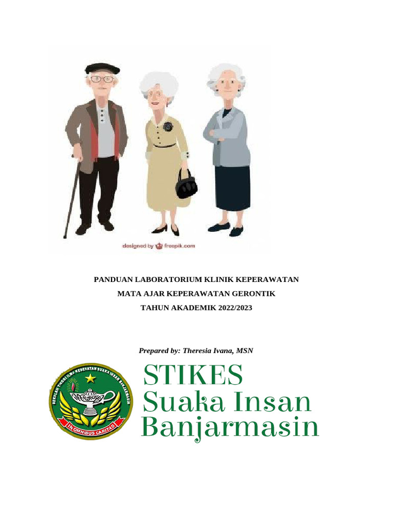 2022 Panduan Laboratorium Klinik Keperawatan Gerontik | PDF