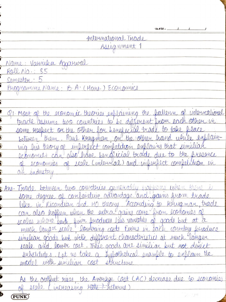 International Assignment | PDF