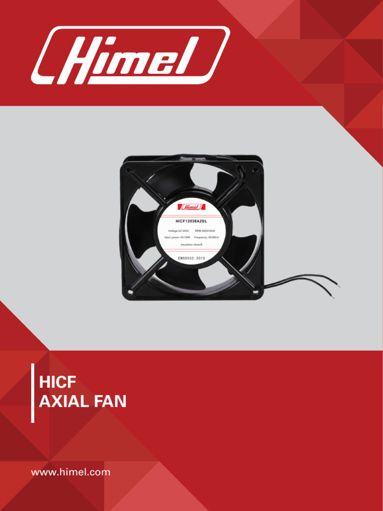 HICF AXIAL FAN | PDF