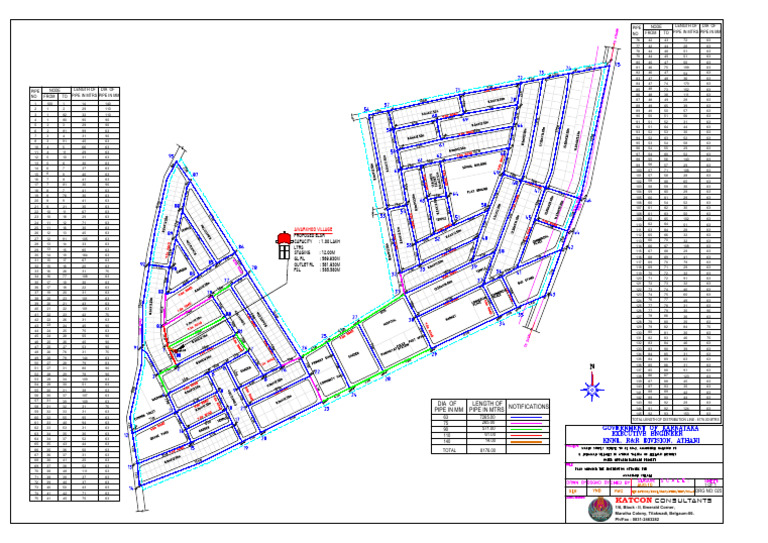 Awarkhod Water Dist Plan A3 | PDF