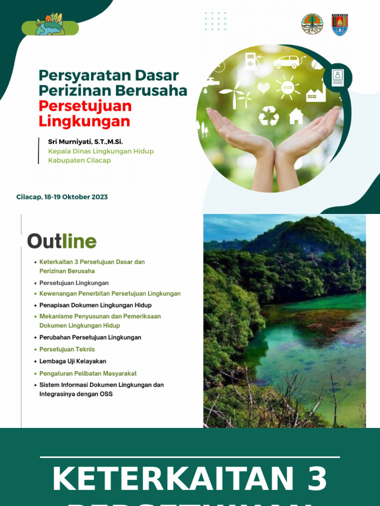 Sosialisasi Persetujuan Lingkungan | PDF