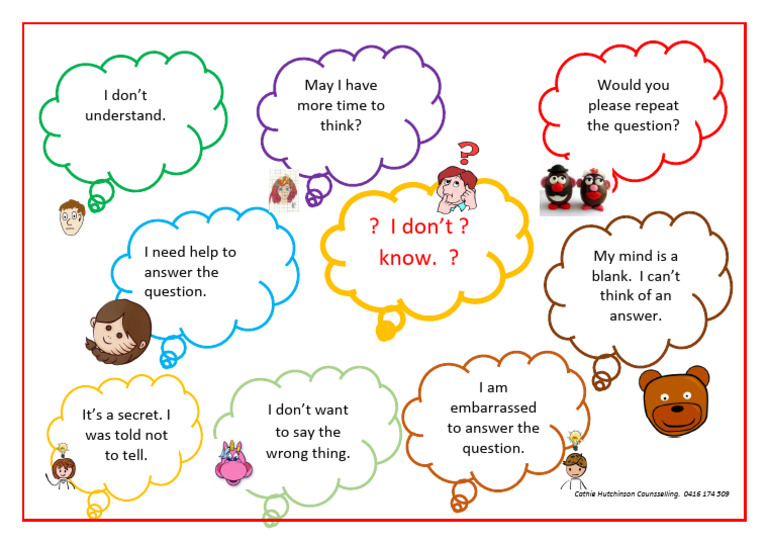 I don't know alternatives | PDF