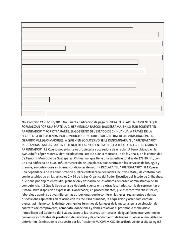Contrato Disparejo | PDF