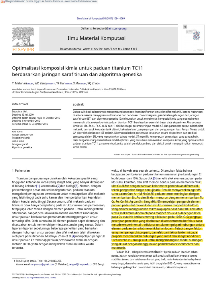 Matsci 2010 11 002 en Id | PDF