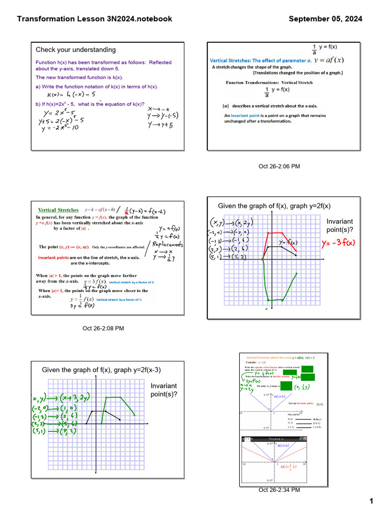 Transformation 2 - Sept 5 | PDF | Mathematical Analysis | Geometry