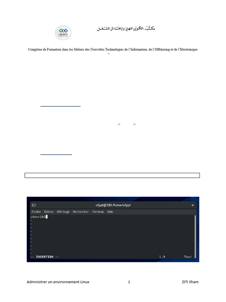 TP1: Configuration de Base Du Serveur Centos: I. Information Système | PDF
